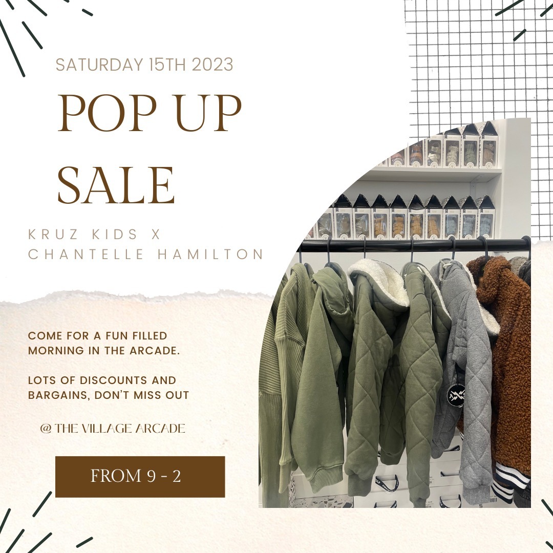 Pop in to grab flowers and kids clothing at The Arcade Pop Up - The ...