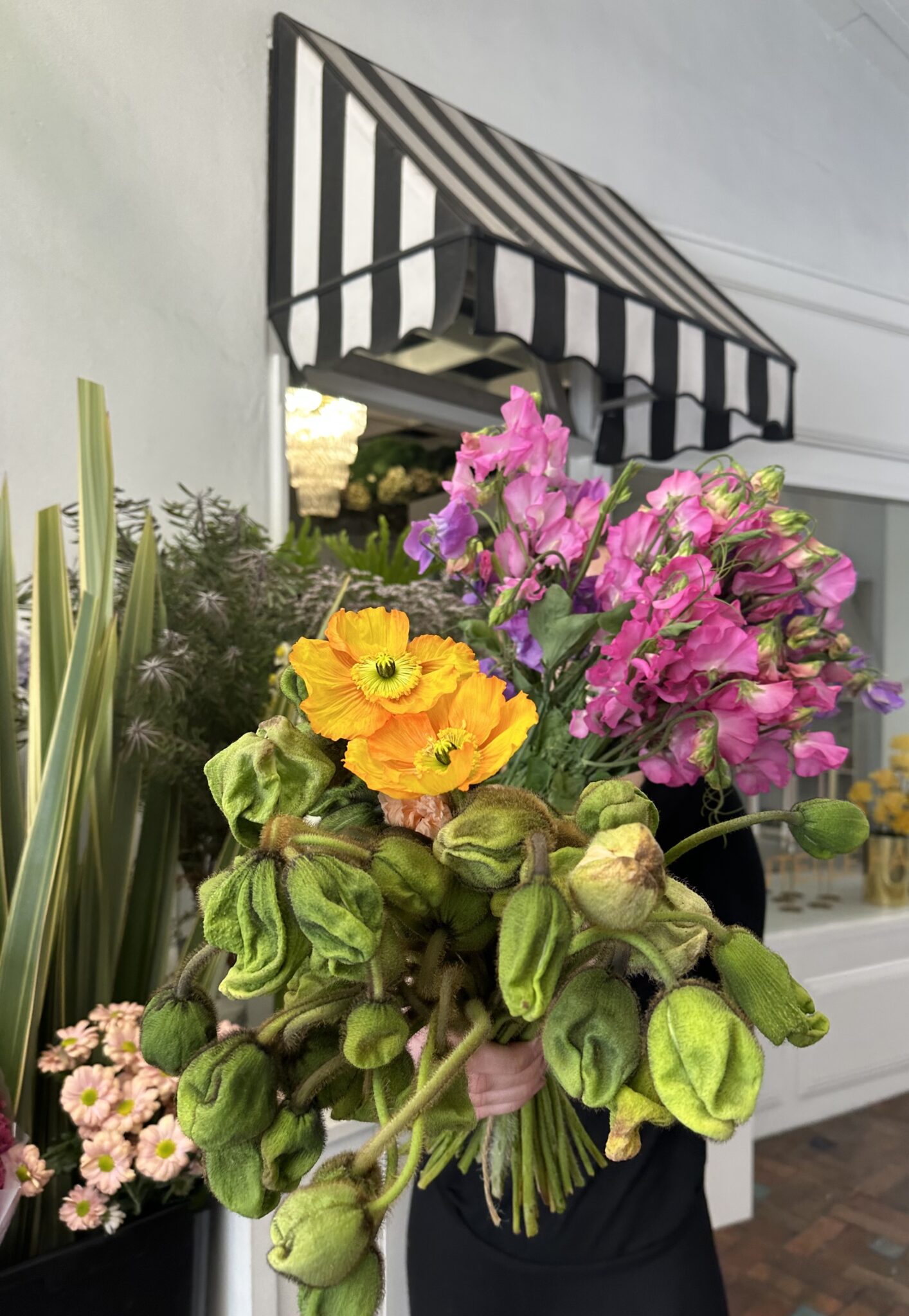 Spring into spring with coffee, breakfast and floral arrangement ...